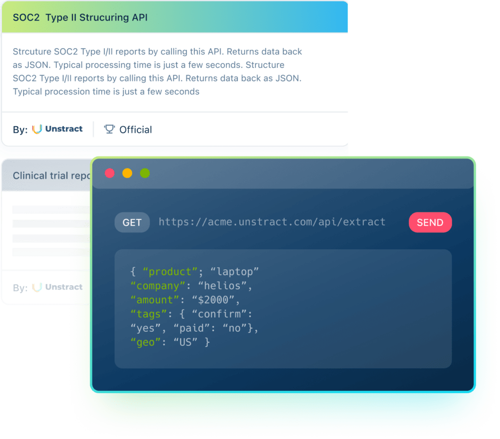Unstract | Unlock Insights from Unstructured Data