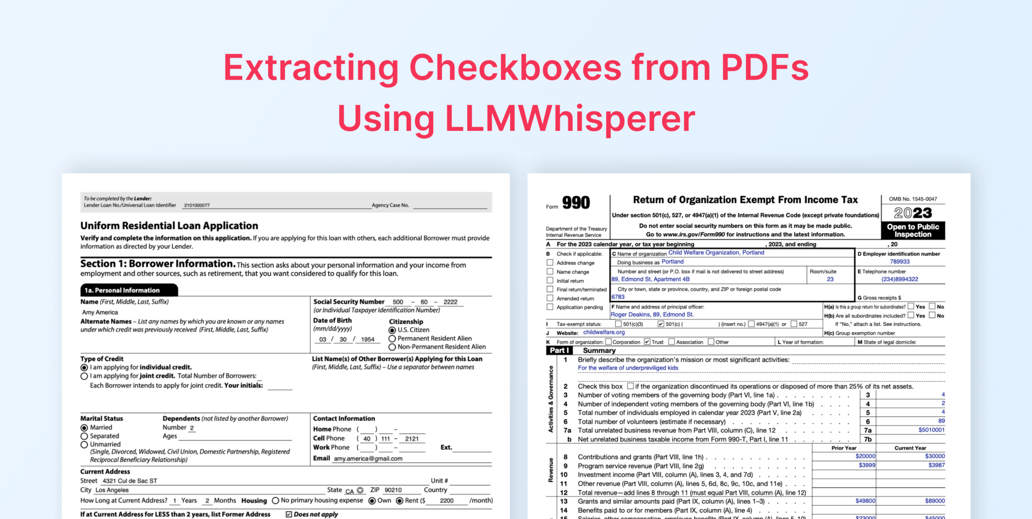 Extracting Checkboxes & Radio buttons from PDFs : A Guide
