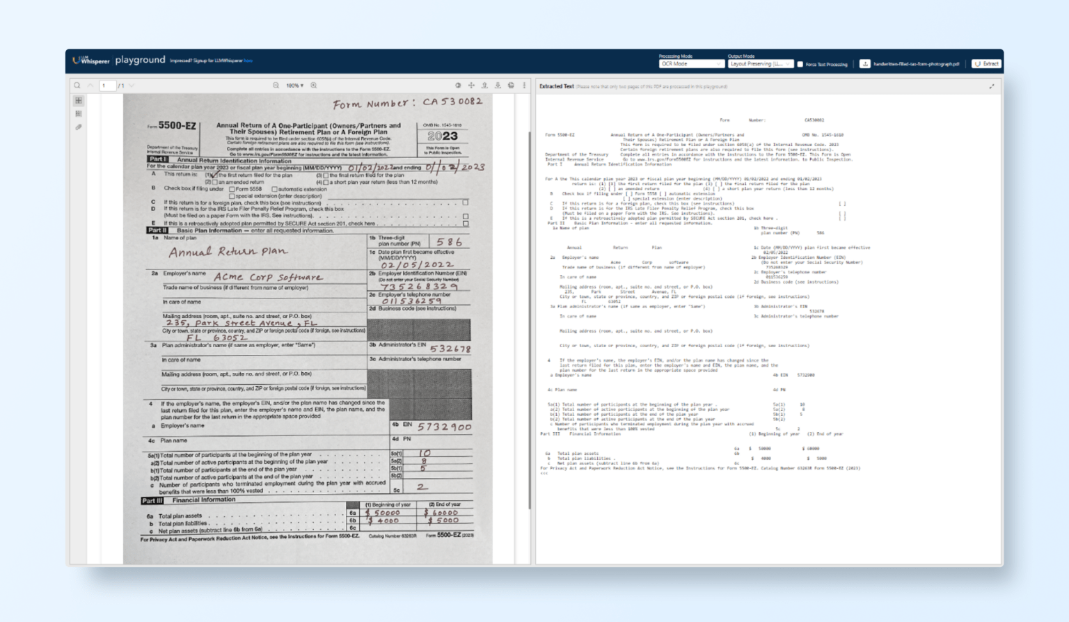 Extract Data from Fillable PDF Forms | PDF Forms Processing