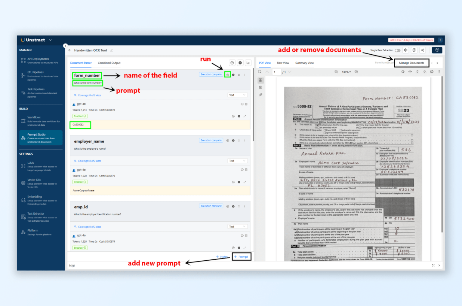 Handwriting OCR | Extract Text from Handwritten PDF From