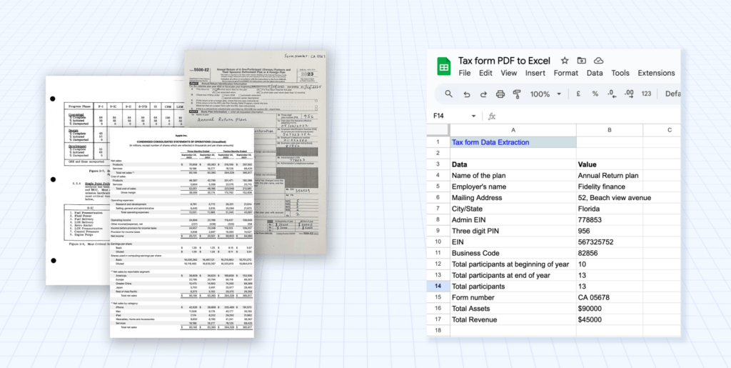 Convert Pdf To Excel Extract Data From Pdf To Excel