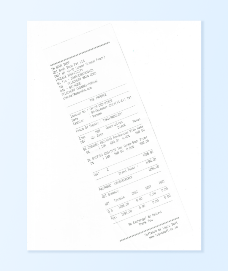 Guide to Unstract Receipt OCR & Receipt Scanner API