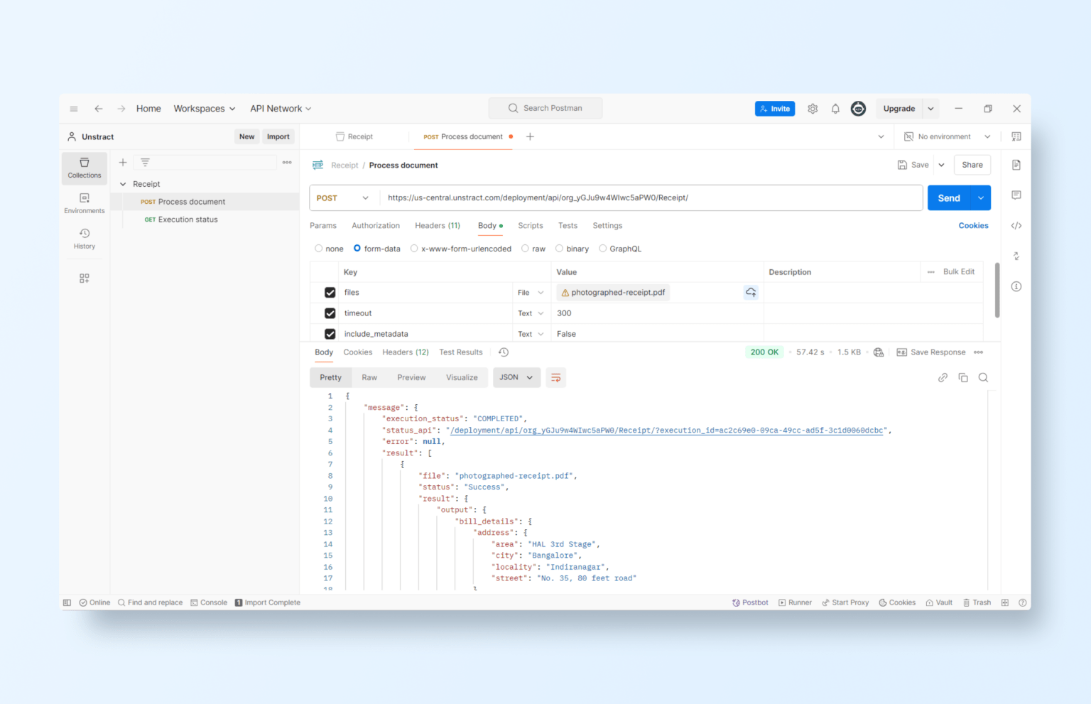 Guide to Unstract Receipt OCR & Receipt Scanner API