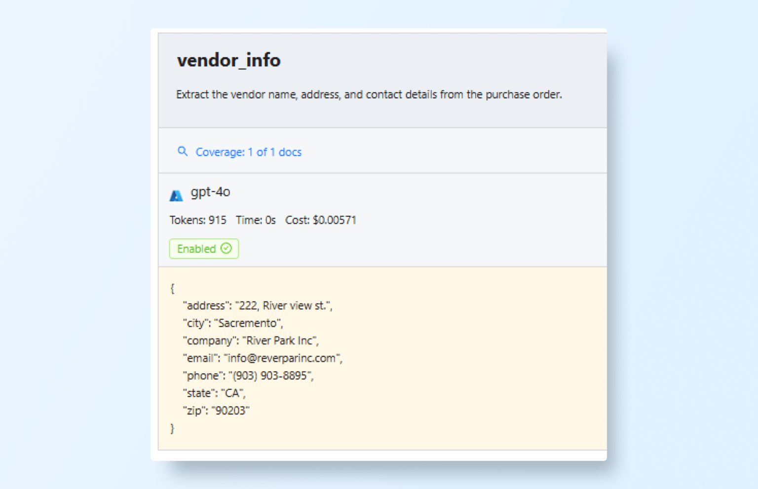 Purchase Order OCR | Extract Data from Purchase Order