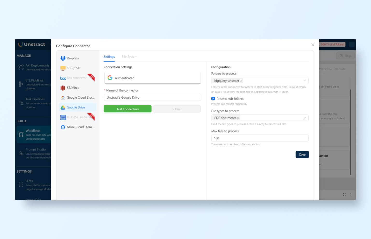 Unstructured Data ETL with Unstract & BigQuery