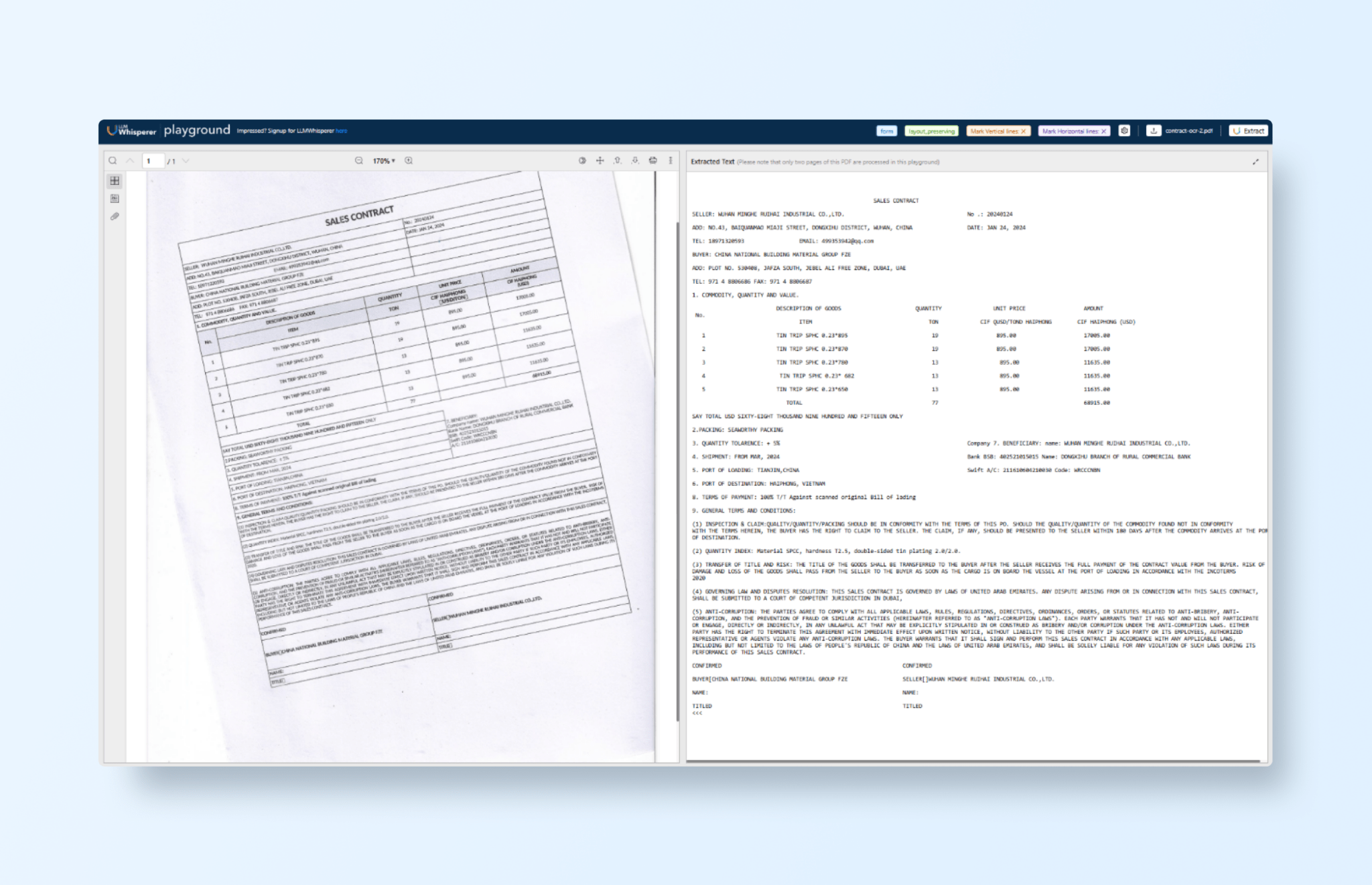 Contract OCR | Automated Contract Data Extraction