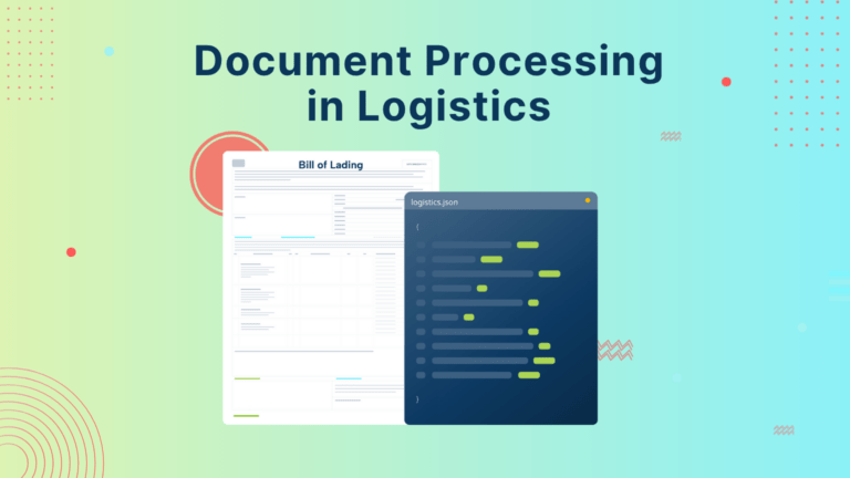 Document Processing in Logistics | Logistics OCR