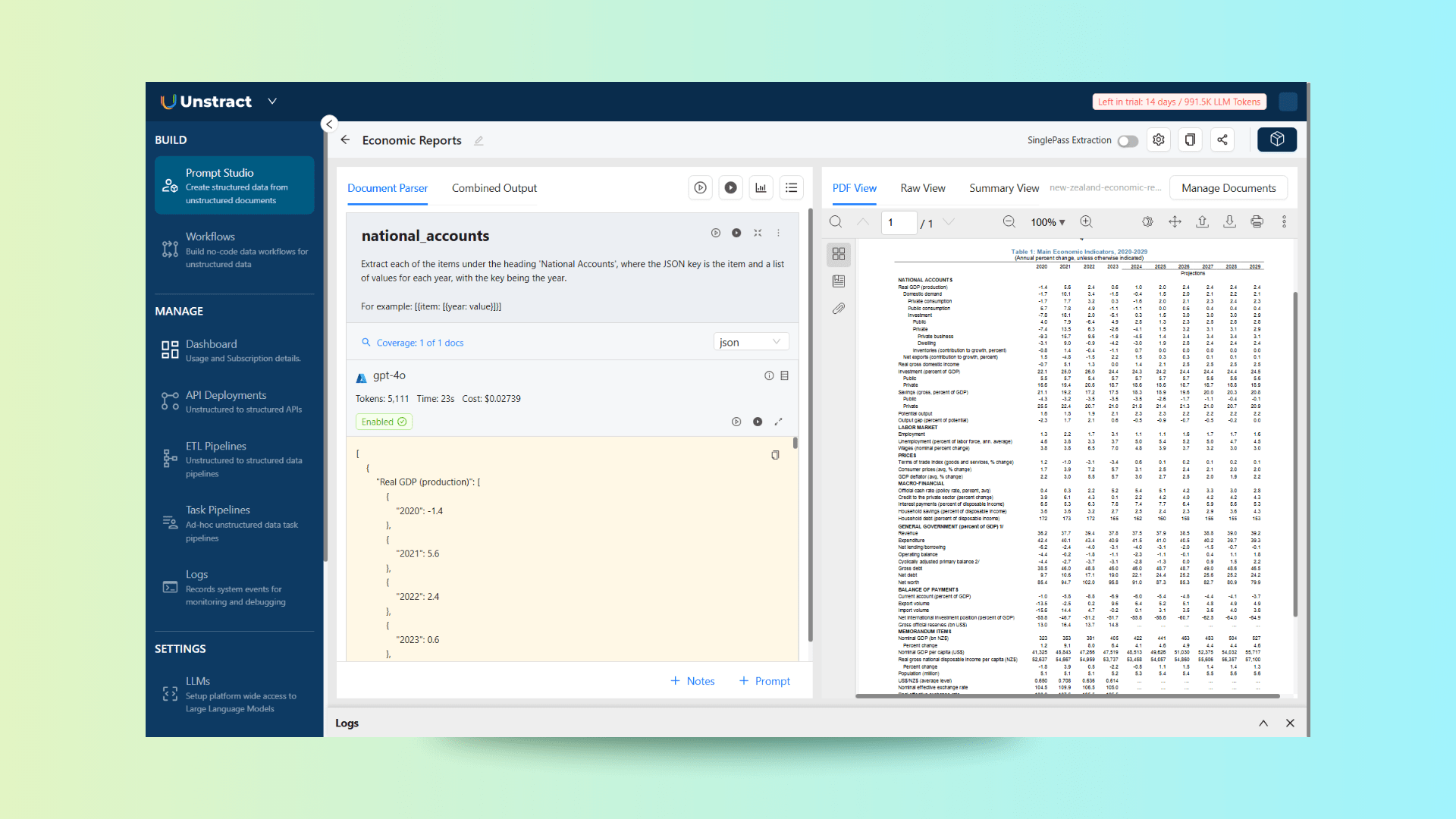 Agentic AI Document Processing Automation with Unstract & Pydantic
