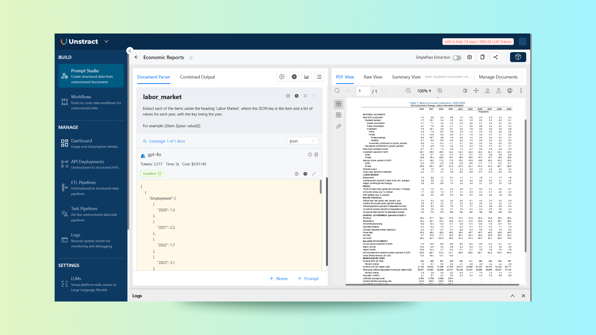 Building a Real-World AI Agent with PydanticAI and Unstract