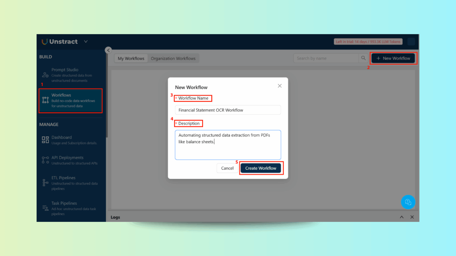 Extract Data from Financial Statements | Financial Statement OCR