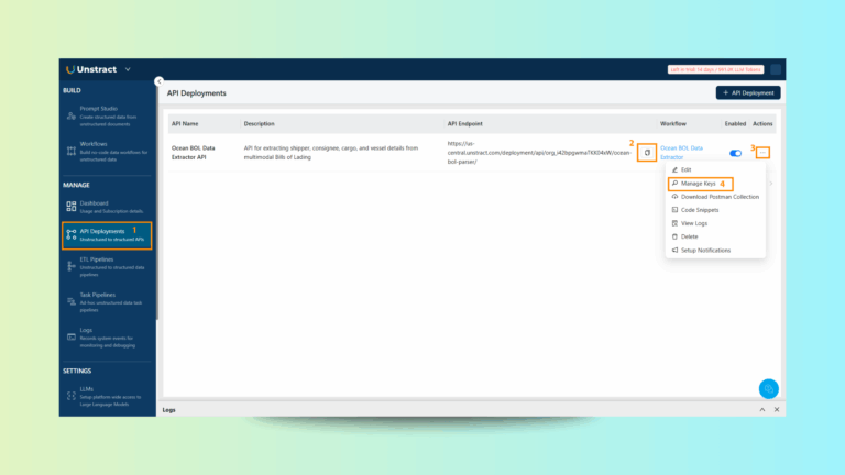 Scraping Data from PDF | Unstract PDF Scraper